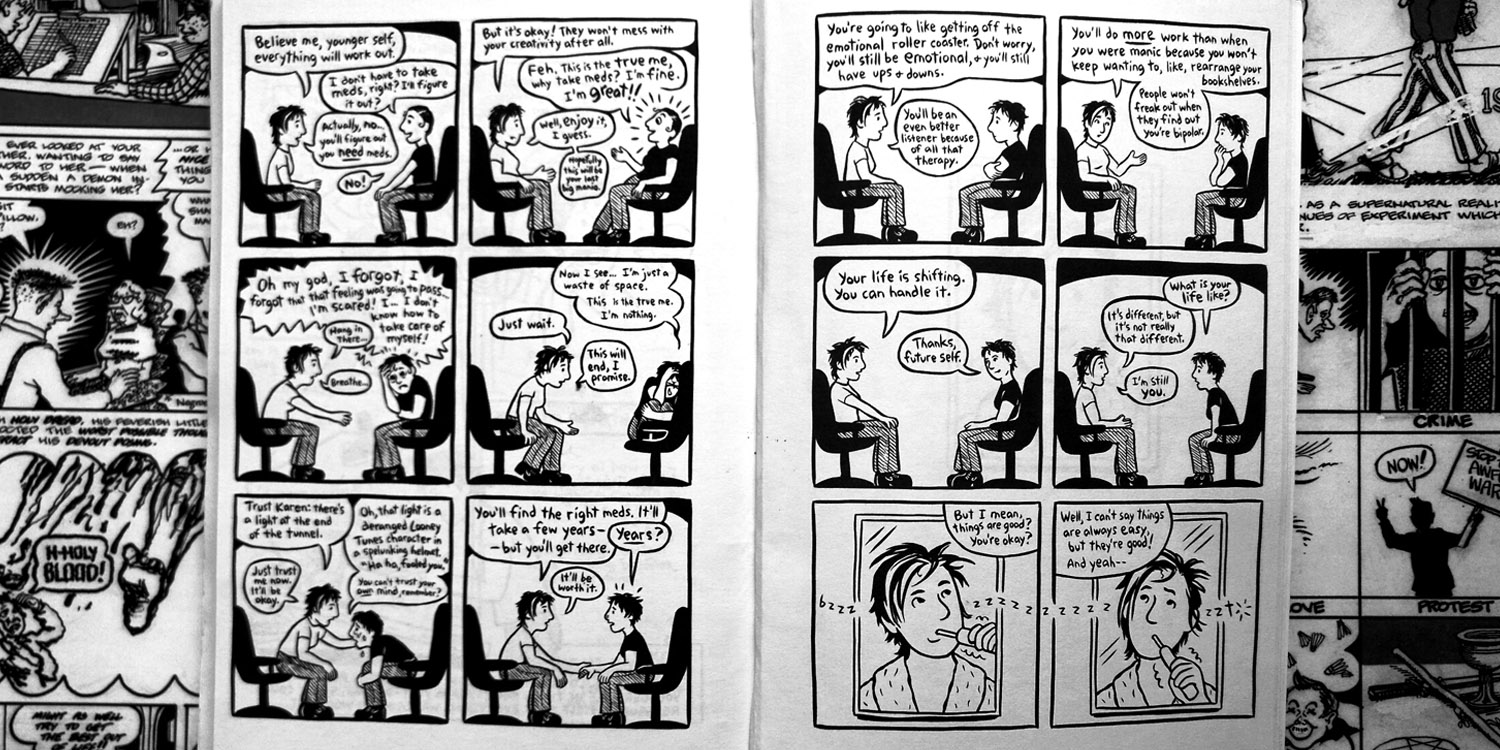 AUTOBIOGRAPHICAL COMICS AND MENTAL ILLNESS – Kino Šiška