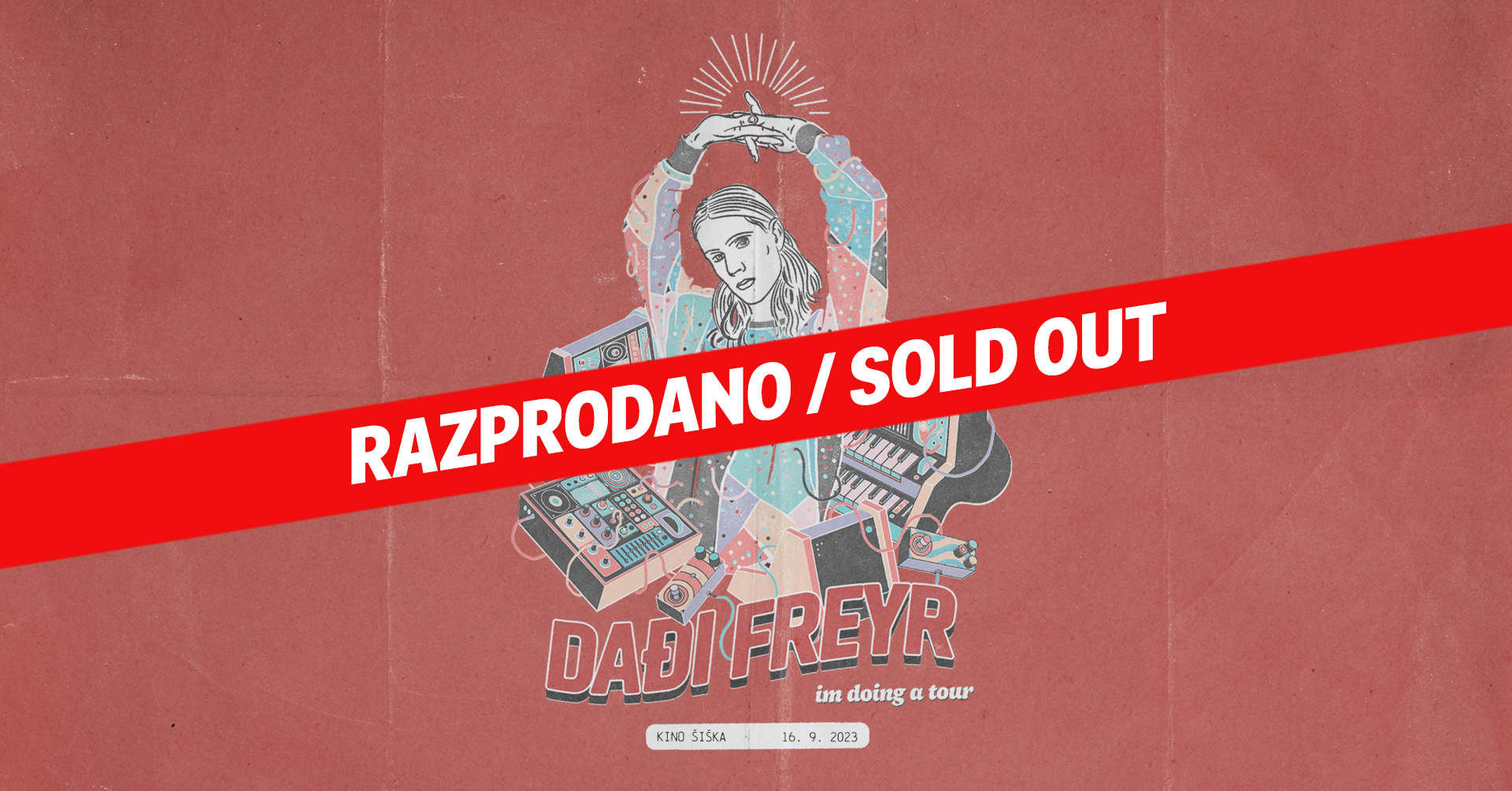 DADI FREYR: im doing a tour I RAZPRODANO – Kino Šiška