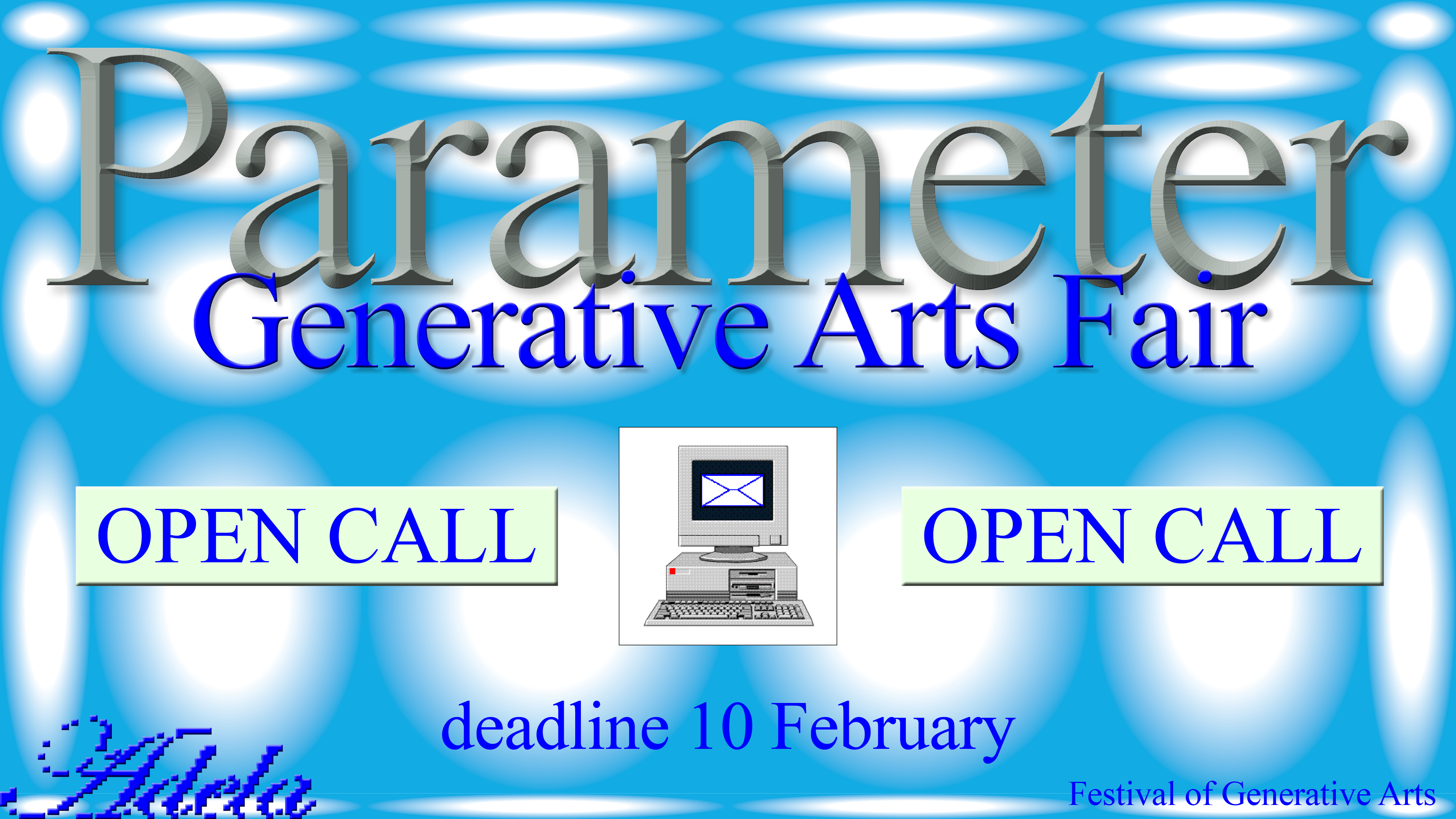 OPEN CALL: Parameter – Generative Arts Fair 2026 – Kino Šiška